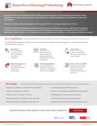 Planning and Scheduling | Prometheus Group